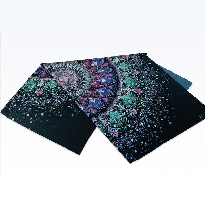Mandala Furoshiki "Mandala of Light" | Japanese Spiritual Art ...
