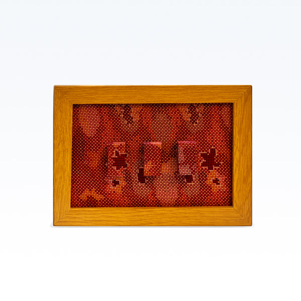 Traditional Japanese "Oshima Tsumugi Frame Art" | Japanese-made ...